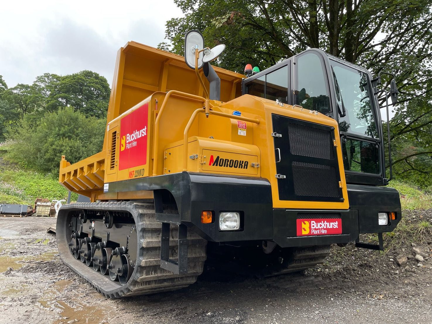 11T Tracked Dumper | Buckhurst Plant Hire | Dumper Hire