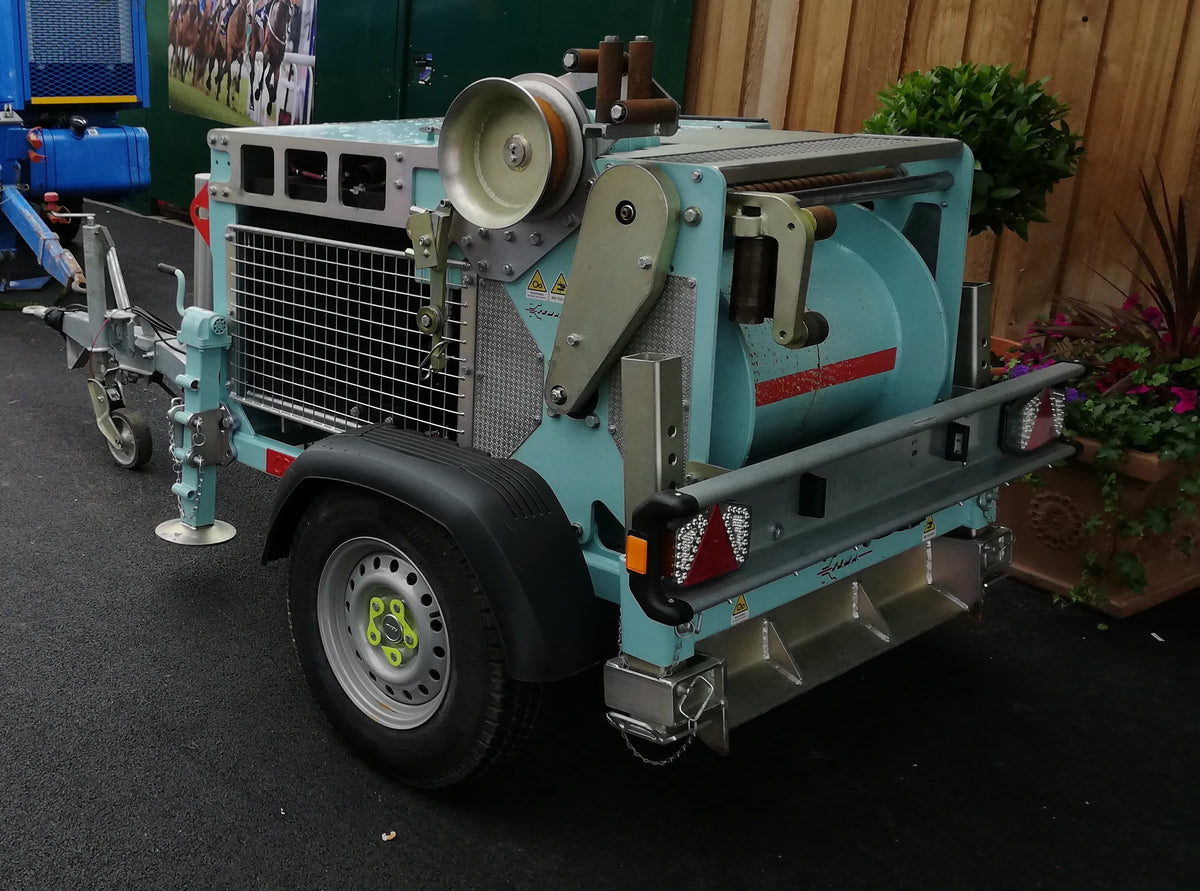 5T Tower Erection Winch | Buckhurst Plant Hire | Overhead Lines