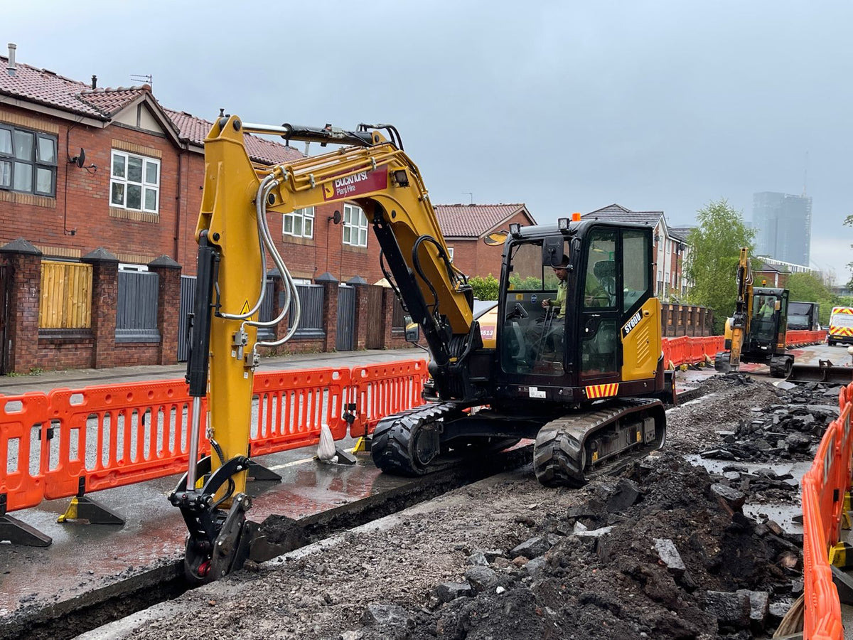 8T Sany Excavator | Buckhurst Plant Hire | Digger Hire