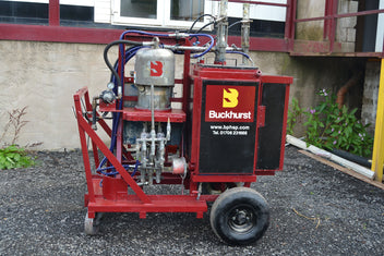 Hand Spray Rig | Buckhurst Plant Hire | Pipeline Rehabilitation