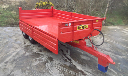 Drop Side Trailers 8T & 10T | Buckhurst Plant Hire | Trailer Hire