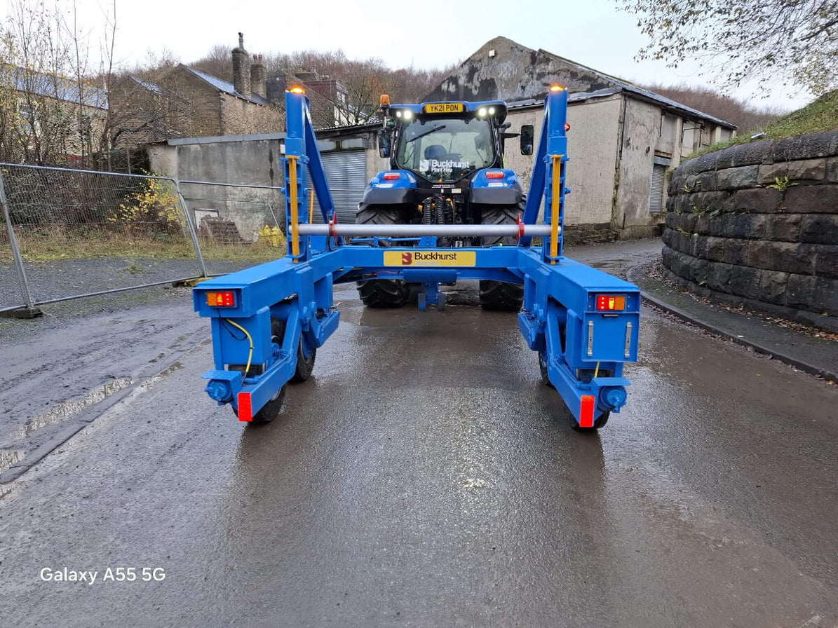 8.5T Cable Drum Trailer | Buckhurst Plant Hire | Underground Utilities
