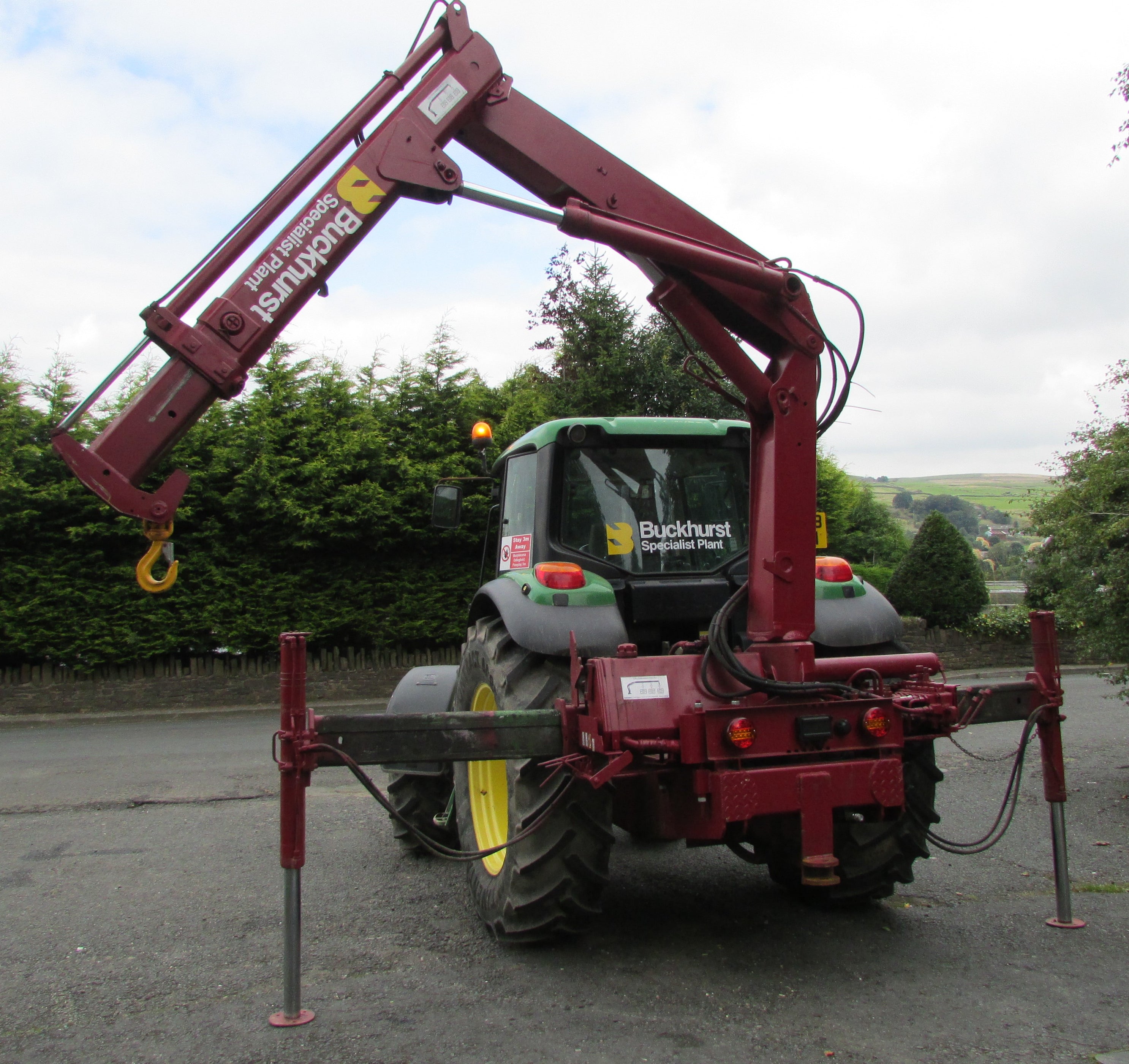 Tractor Hiab Crane | Buckhurst Plant Hire | Nationwide Transport