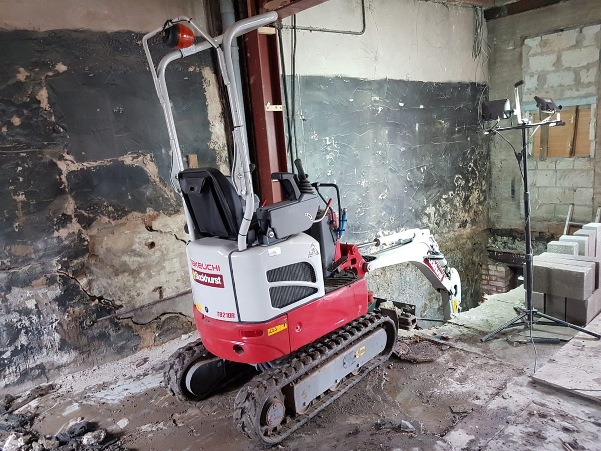 1T Micro Excavator | Buckhurst Plant Hire | Digger Hire