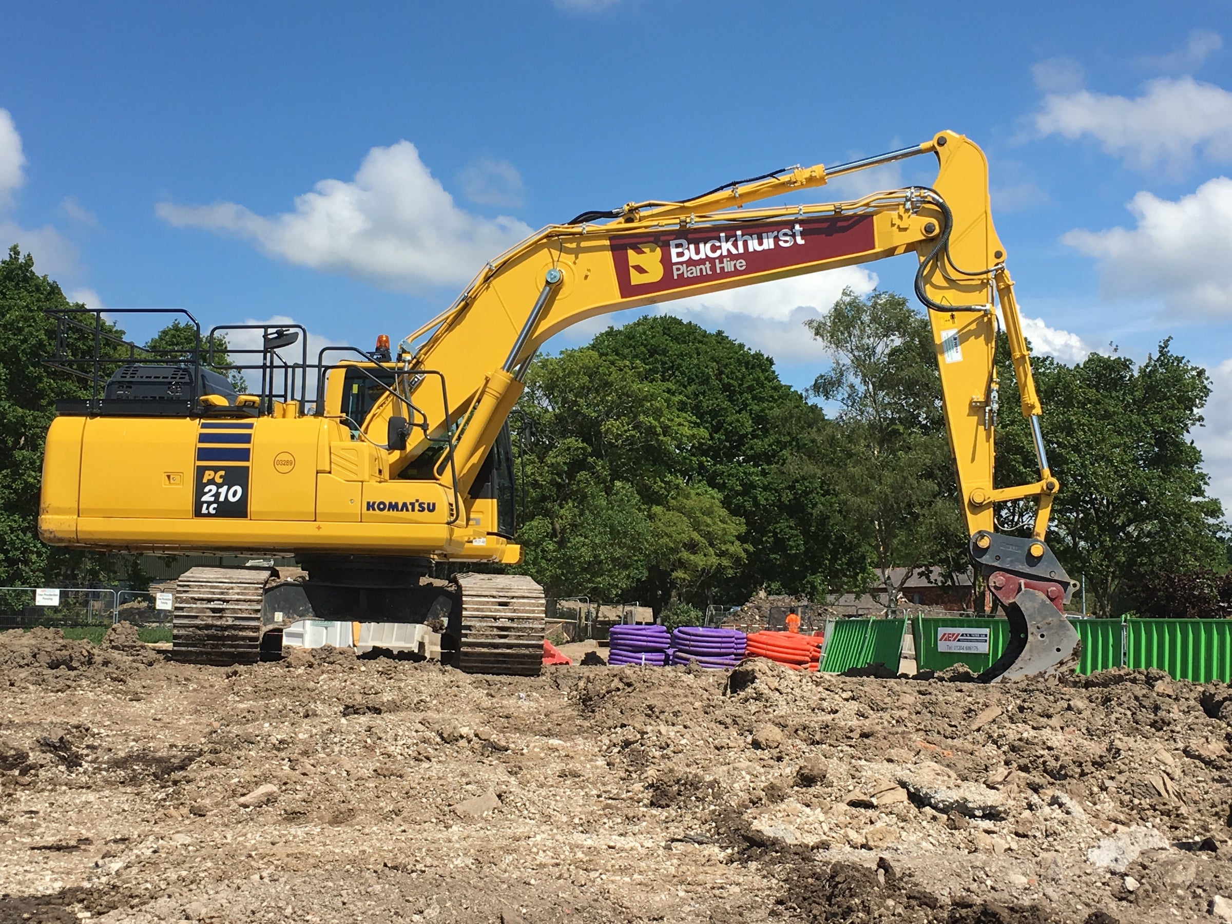 21T Excavator | Buckhurst Plant Hire | Digger Hire