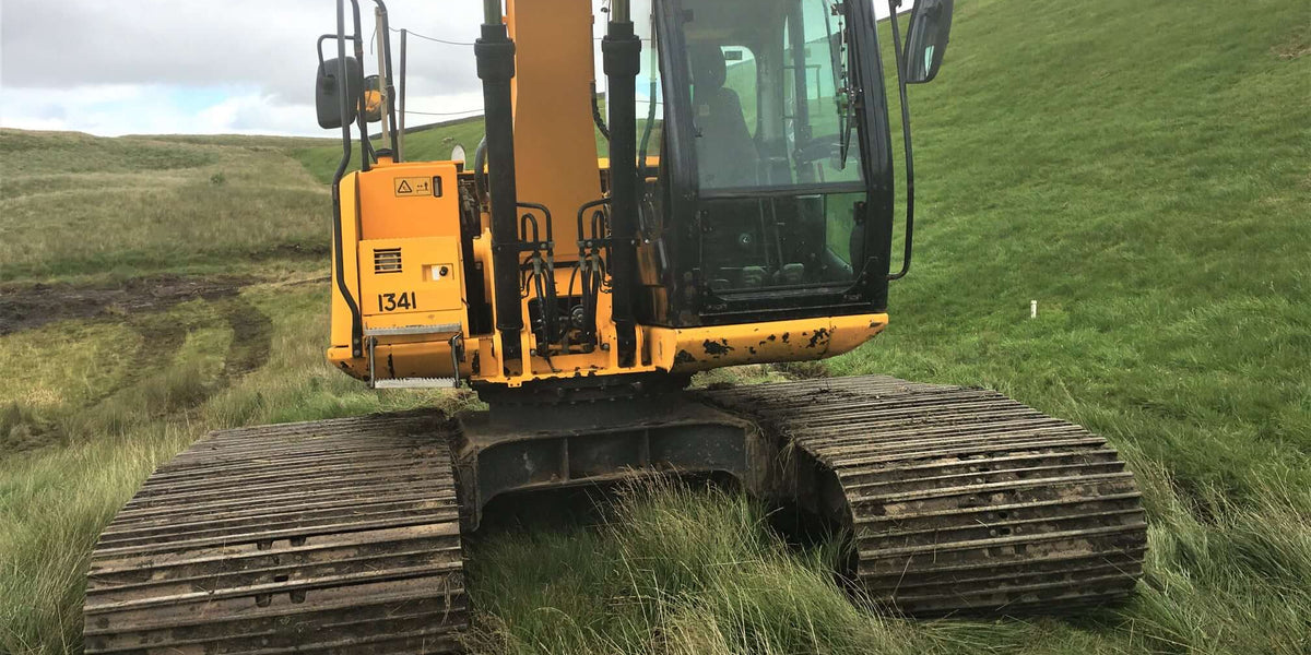 13T Wide Tracked Excavator | Buckhurst Plant Hire | Digger Hire