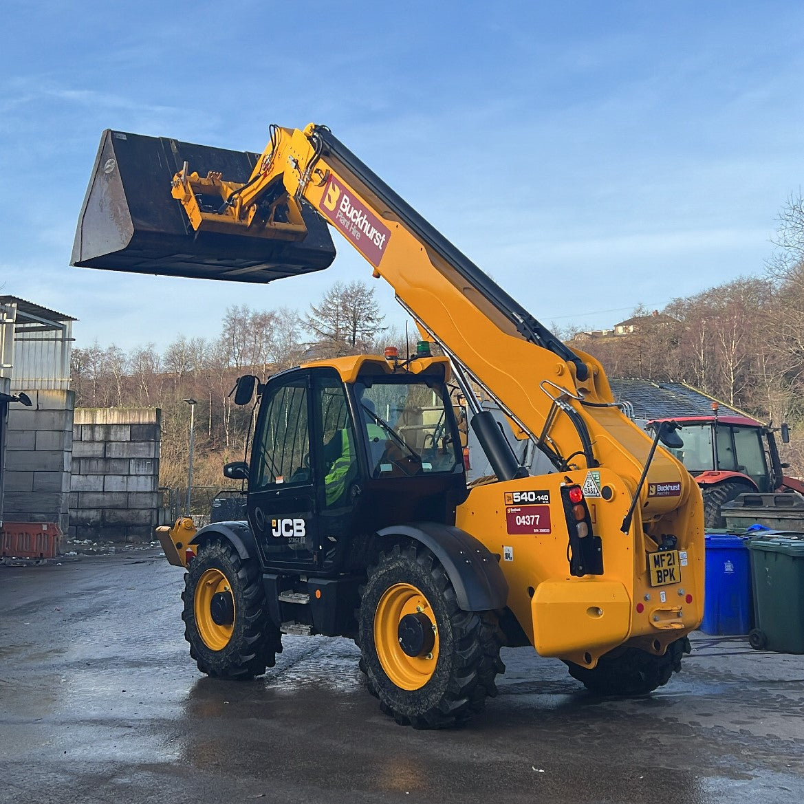 14m Manitou Telehandler | Buckhurst Plant Hire | Telehandler Hire