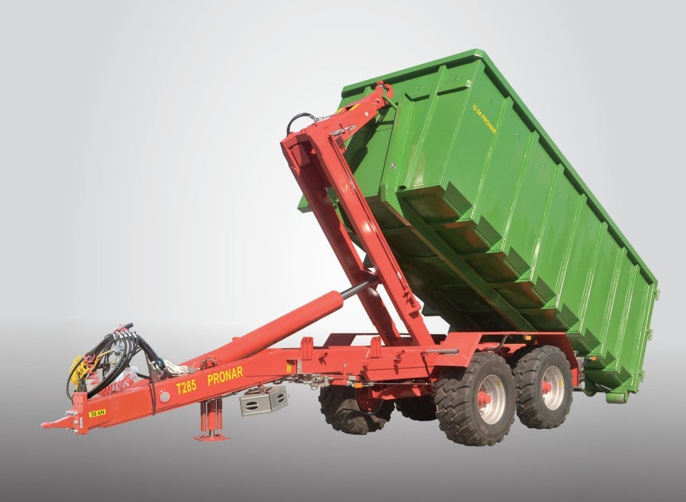 17T Hook Lift Trailer and Skip | Buckhurst Plant Hire | Trailer Hire